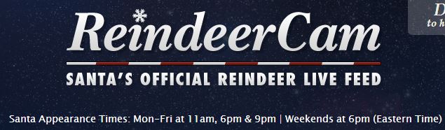 ReindeerCam: Watch Santa Live Feed His Reindeer! - Saving Dollars & Sense