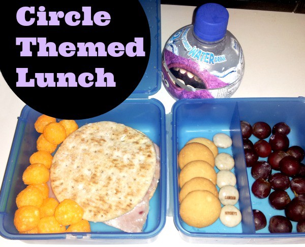 Circle Themed Lunch - Saving Dollars and Sense