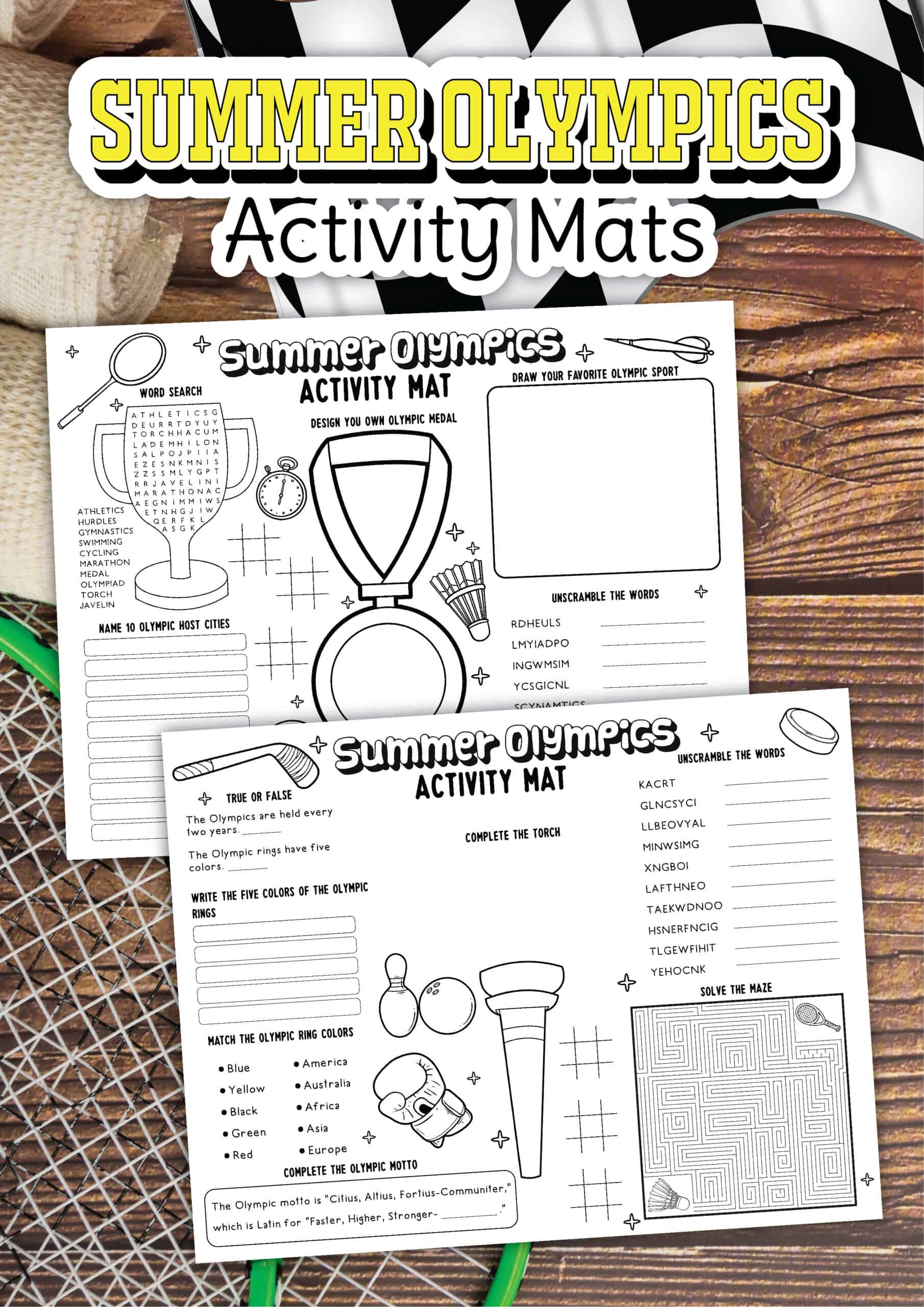 FREE Olympics Medal Tracker, Coloring Sheets and More! - Saving Dollars ...