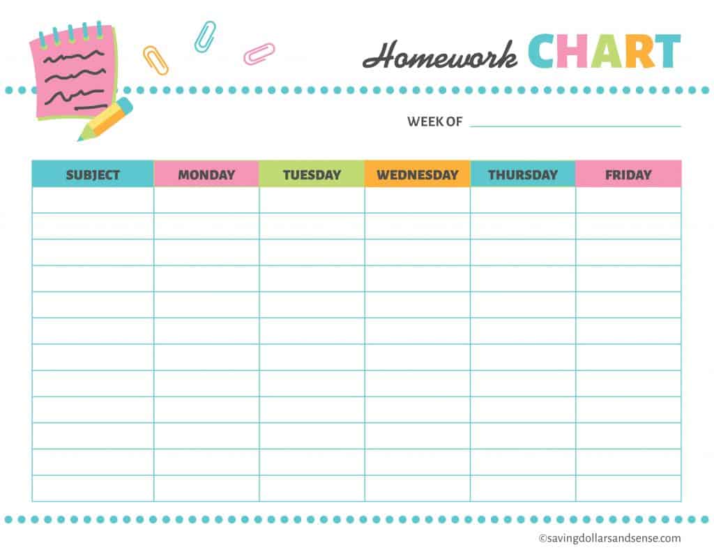 Printable School Planning Kit - Saving Dollars and Sense