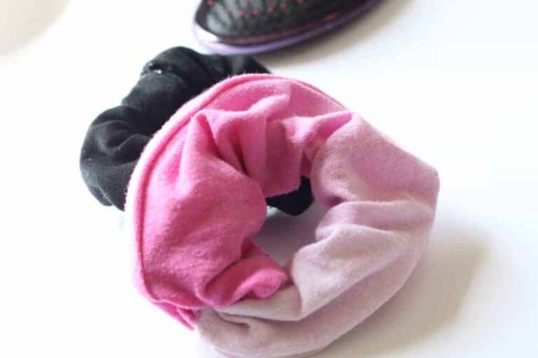 How to Make Scrunchies No Sew Instructions Using Recycled T-Shirts ...