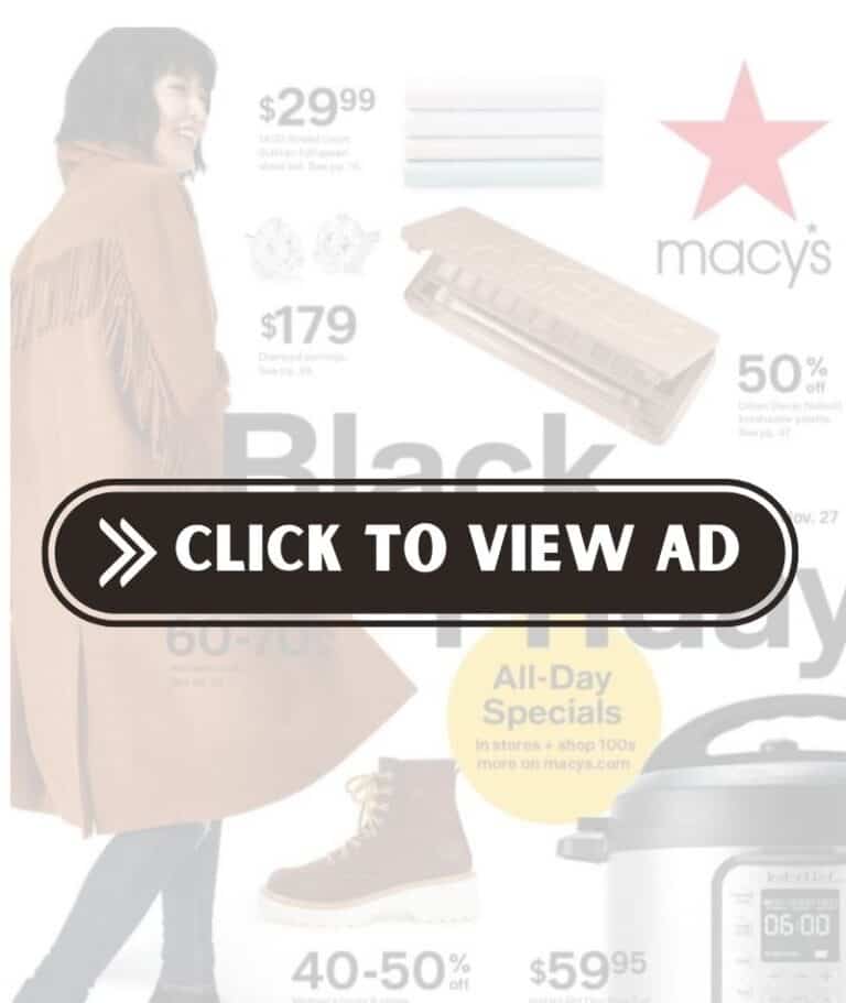 Macy's Black Friday Sales (Just Released!) - Saving Dollars & Sense
