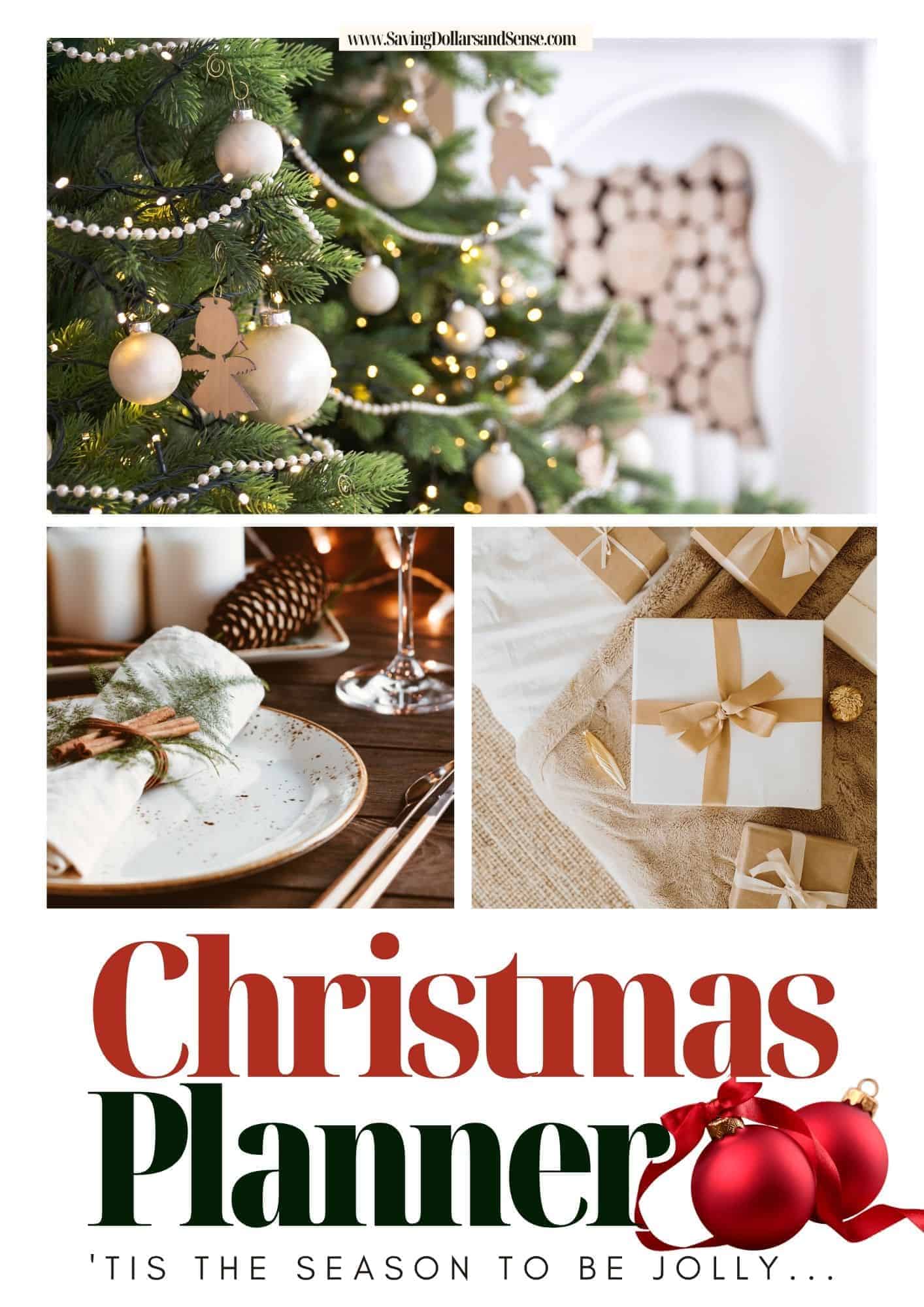 Free Christmas Printable Planner - Saving Dollars and Sense