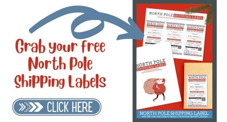 Free Printable North Pole Shipping Labels - Saving Dollars and Sense