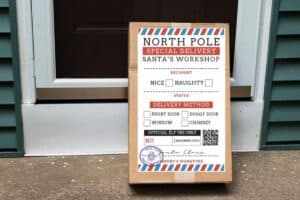 Free Printable North Pole Shipping Labels - Saving Dollars and Sense