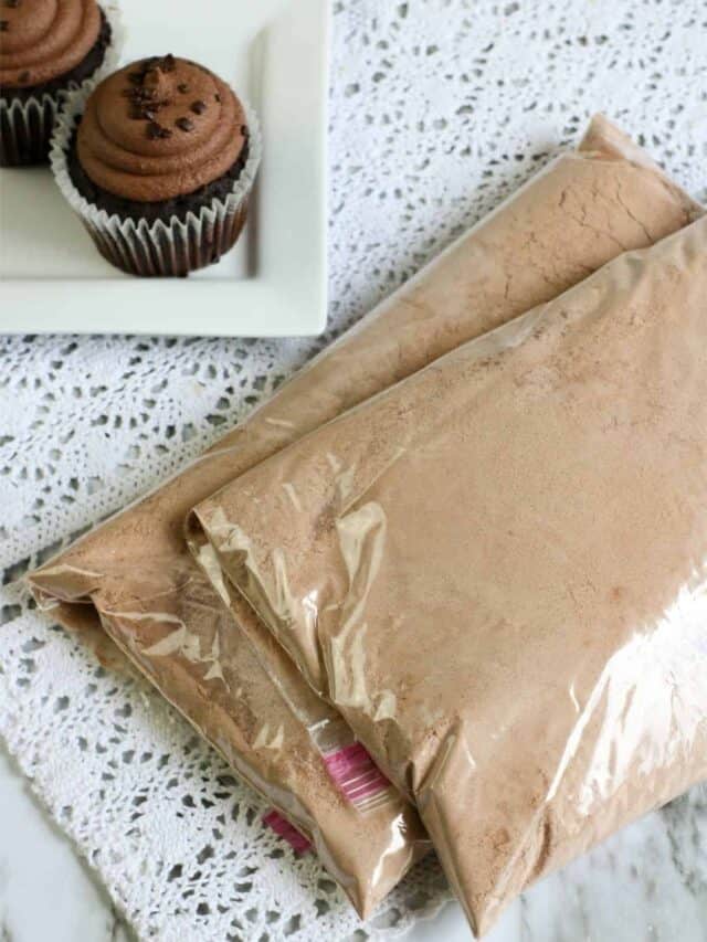 Homemade Chocolate Cake Mix - Saving Dollars and Sense