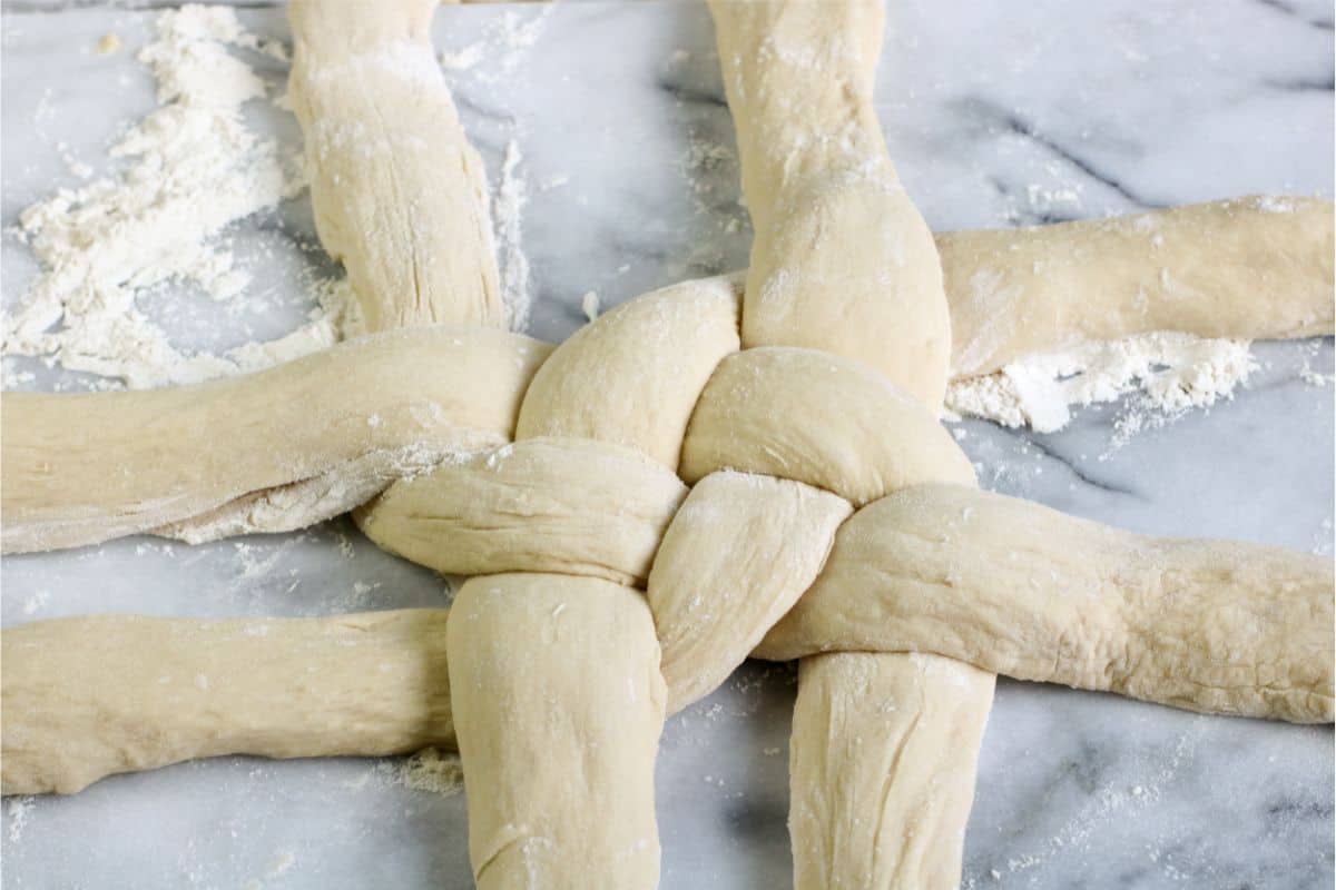 Round Challah Braided Bread Recipe - Saving Dollars and Sense