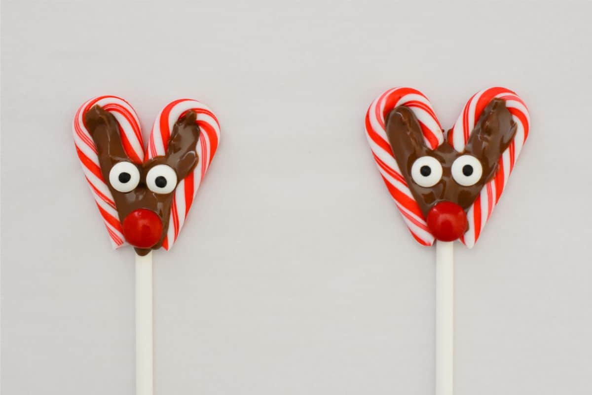 Candy Cane Reindeer - Saving Dollars and Sense