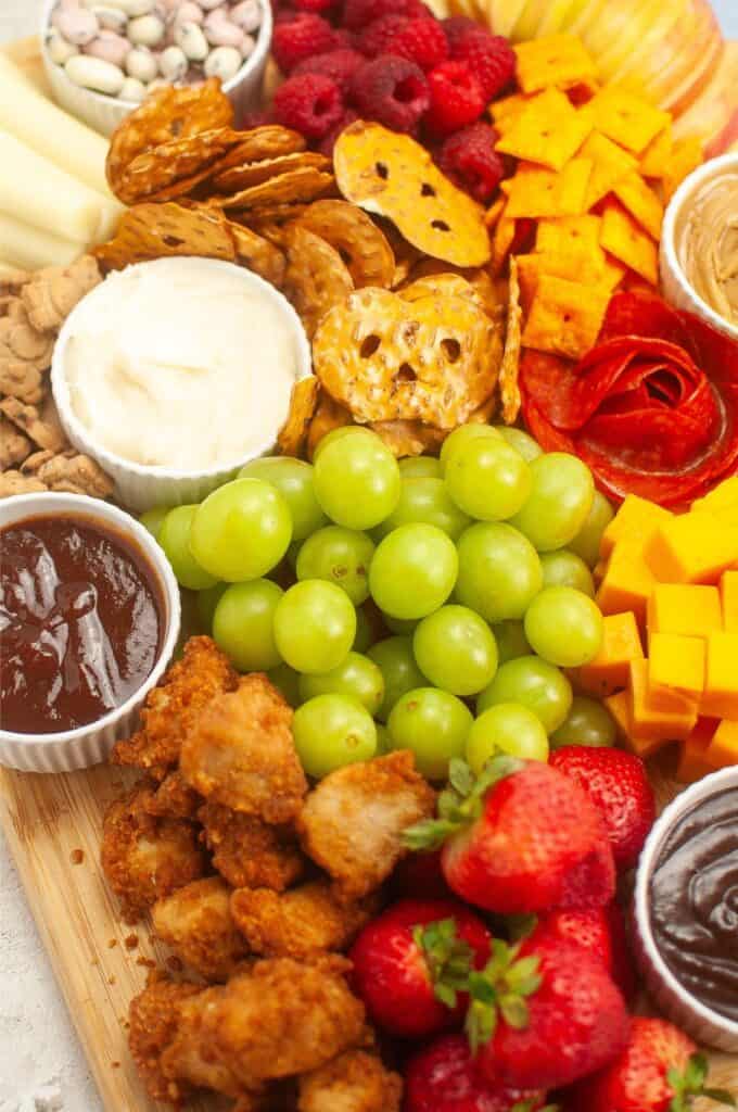 Kids Charcuterie Board for New Years Eve - Saving Dollars and Sense