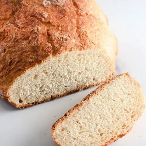 No Knead Rustic Dutch Oven Bread Recipe - Saving Dollars and Sense